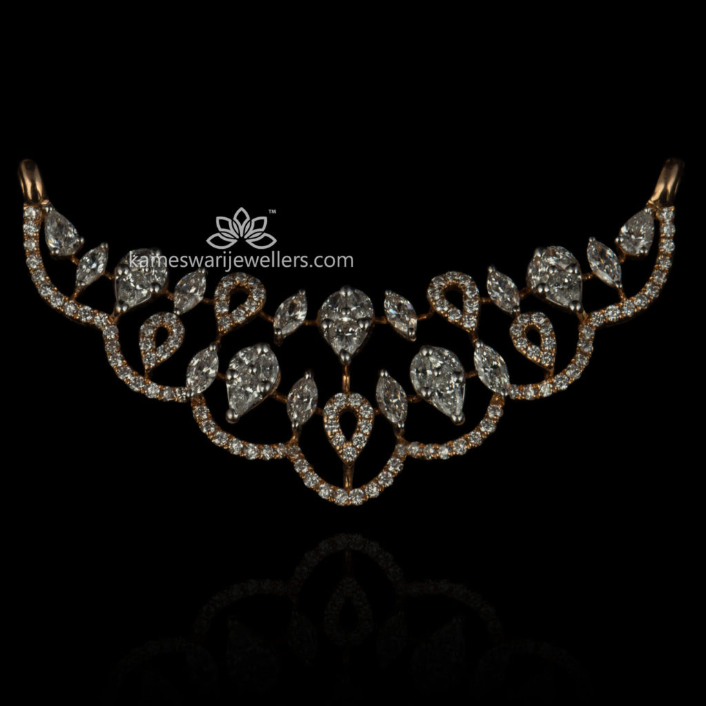 Balaji Diamond Pendant | Kameswari Jewellers