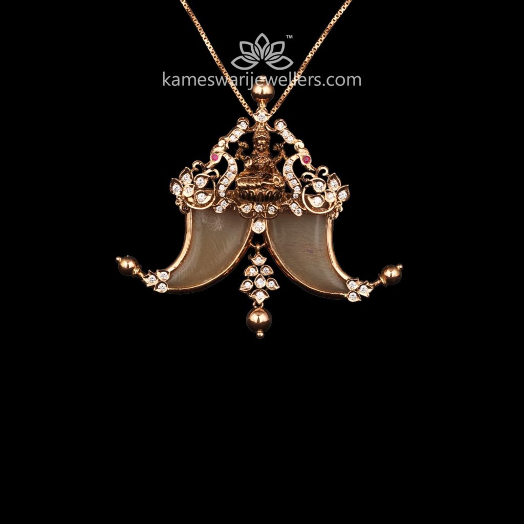 Balaji Diamond Pendant | Kameswari Jewellers