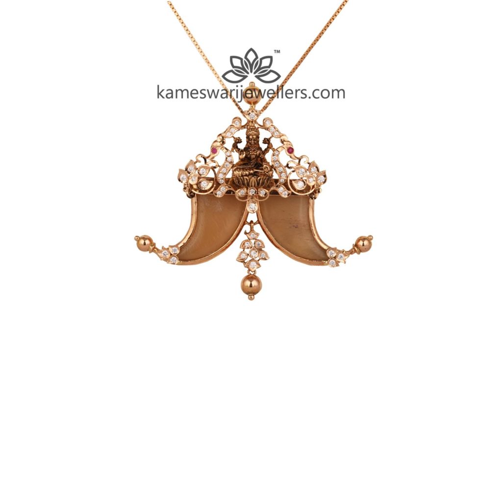 Balaji Diamond Pendant | Kameswari Jewellers