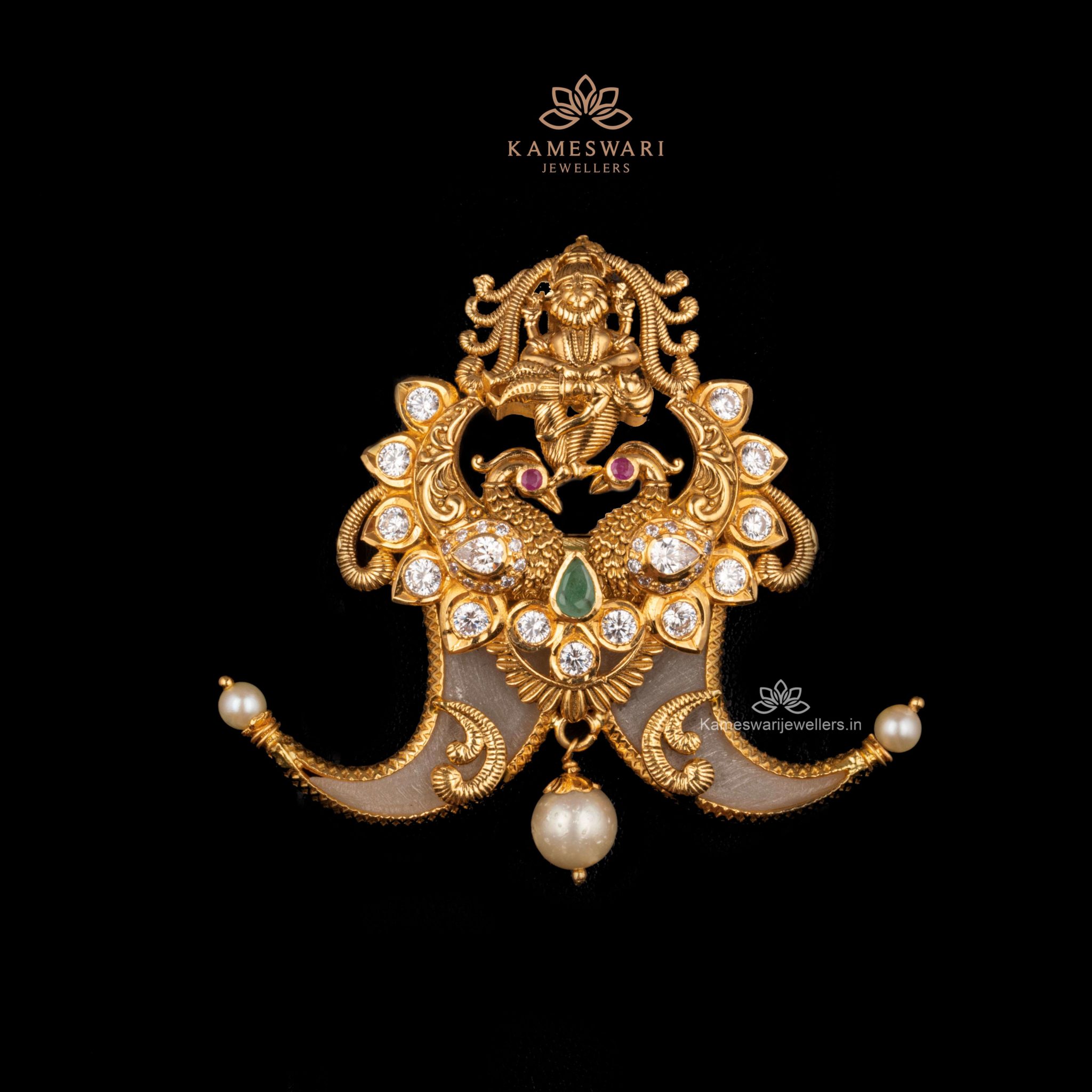 Narasimha Puligoru Pendant | Kameswari Jewellers